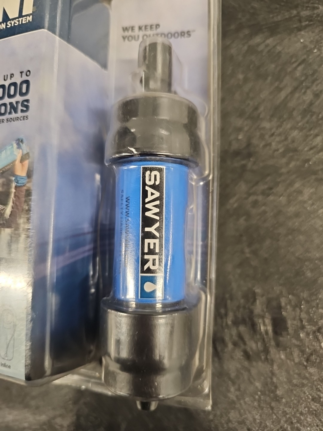 Sawyer Products Mini Water Filtration System Filter SP128 Survival ...