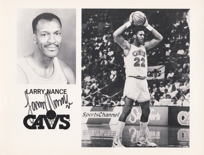 LARRY NANCE AUTOGRAPH PHOTO - NM/MT - *FREE SHIPPING* | eBay
