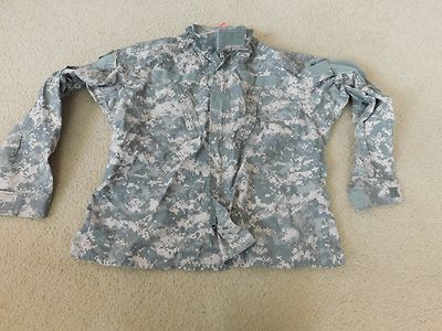 US ARMY FLAME RESISTANT ACU TOP COAT SIZE LARGE - SHORT | eBay