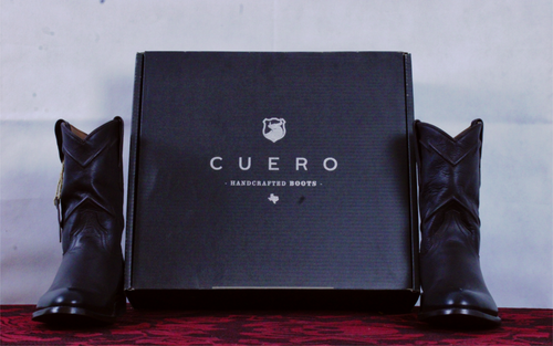 Cuero The Austin Handcrafted Leather Boots - Smokehouse Black | eBay