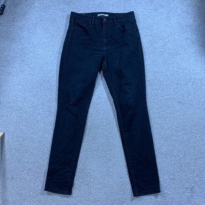 LEVI'S 721 Jeans Womens (31 Inch Waist) (30 Inch Leg) Skinny Fit Grey ...