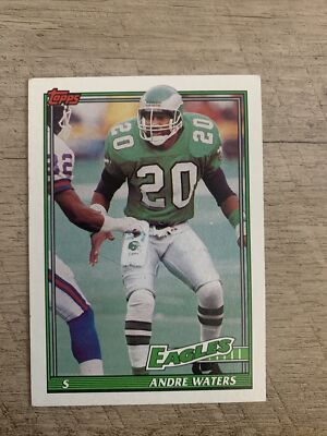 1991 Topps Football Card #208 Andre Waters | eBay