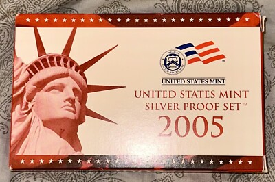 2005-S Complete SILVER Proof Set w Box and COA Silver | eBay