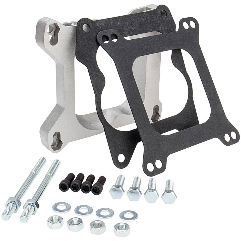 1 set Carburetor Adapter Square Bore Carburetor to Spread Bore Manifold ...