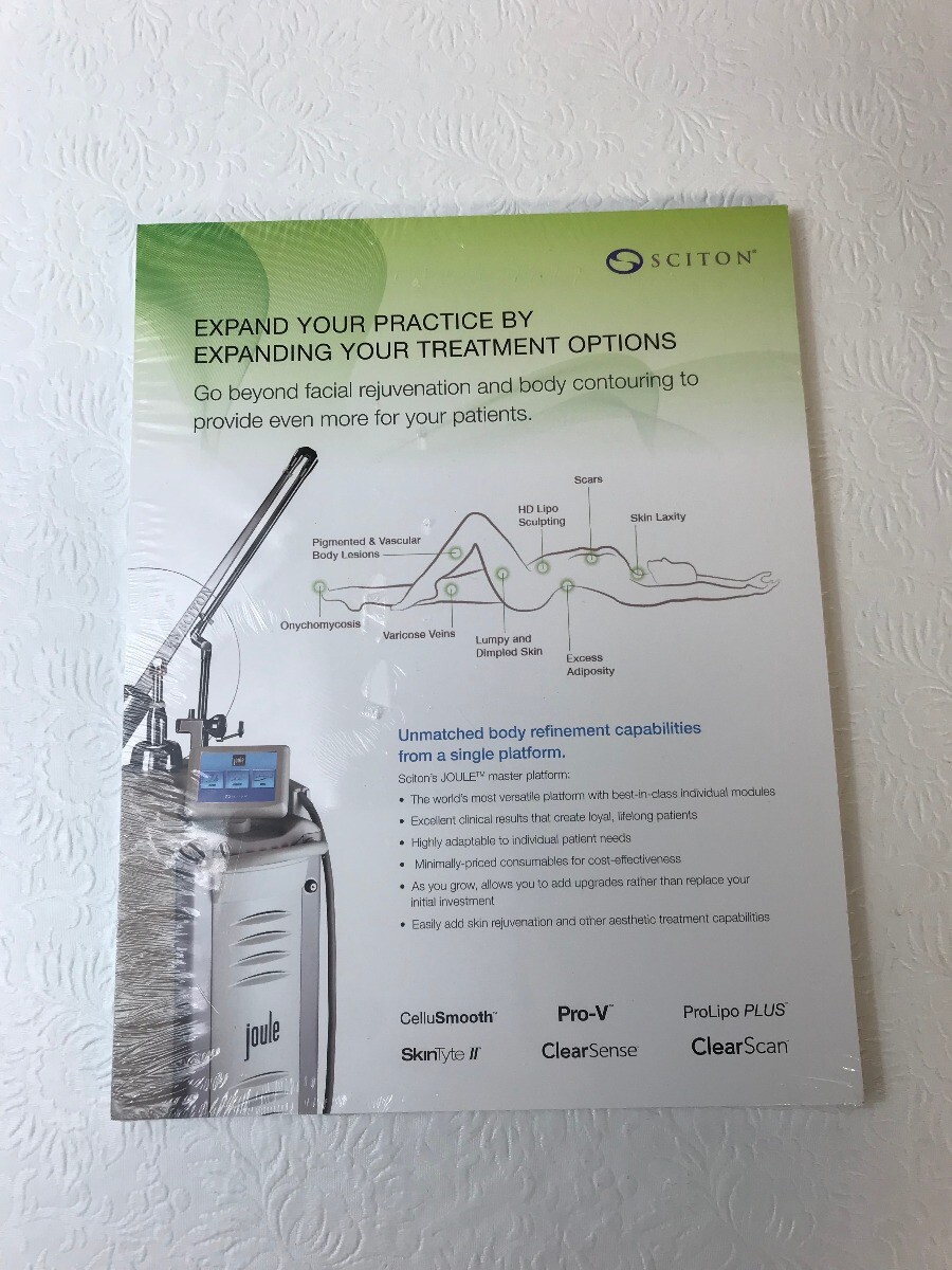 NEW Sciton Joule Lasers For Body Procedures Cellulite Device Marketing ...