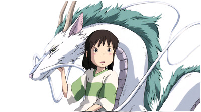 Spirited Away Chichiro & Haku Weatherproof Anime Sticker 6" Car Decal ...