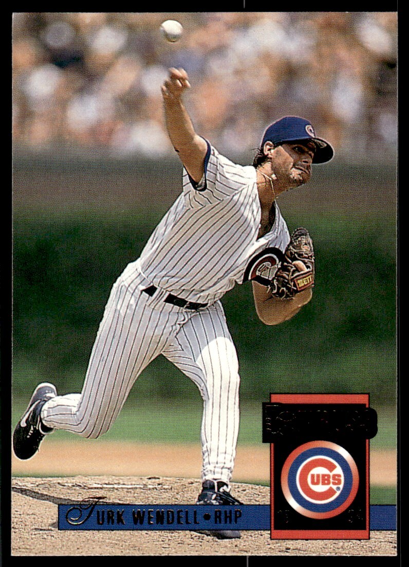 1994 Donruss Baseball Card Turk Wendell Chicago Cubs #312 | eBay