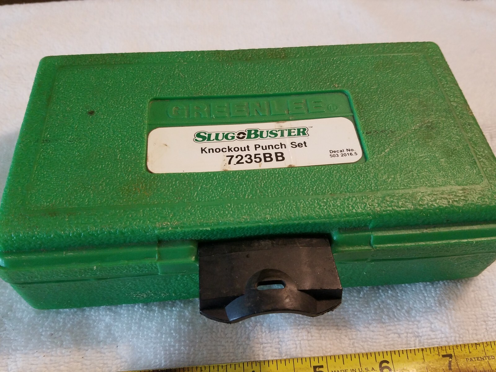 GREENLEE SLUG BUSTER KNOCKOUT PUNCH SET 7235BB VTG USA | eBay