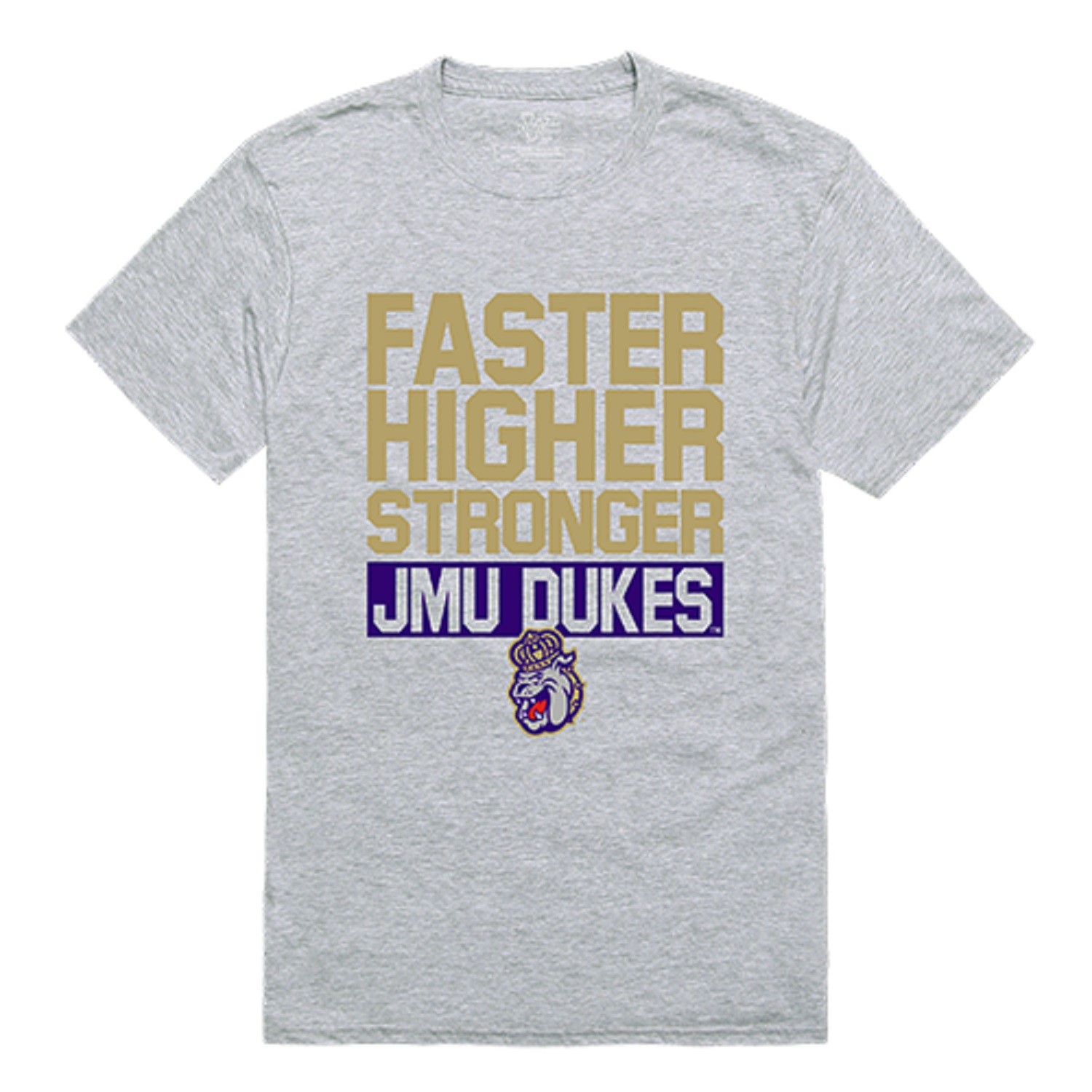 James Madison University Foundation Dukes NCAA Logo Workout T-Shirt S ...