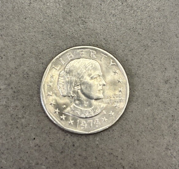 Rare 1979 Susan B Anthony D Denver FG - Frank Gasparro ONE DOLLAR U.S ...