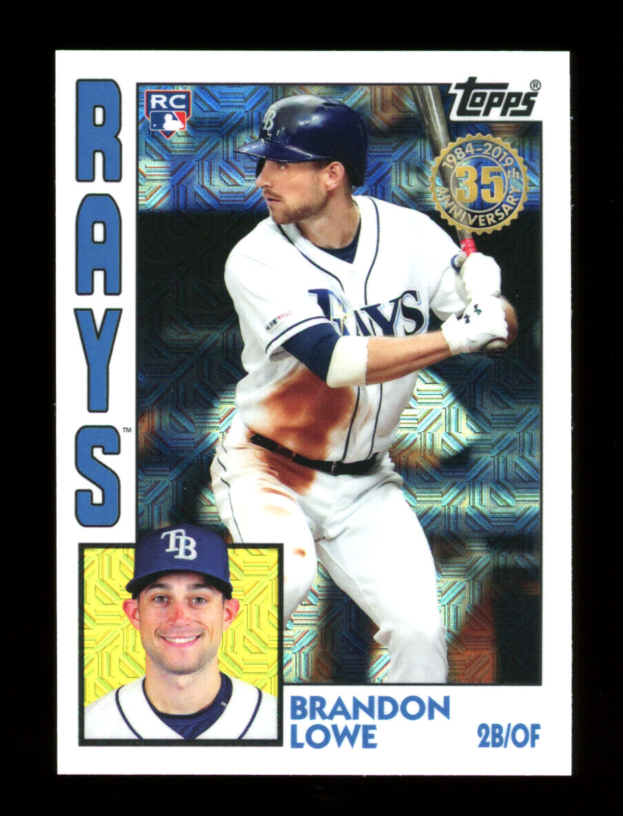 2019 Topps Update 1984 Sliver Pack 35th Anniversary BRANDON LOWE Rookie ...