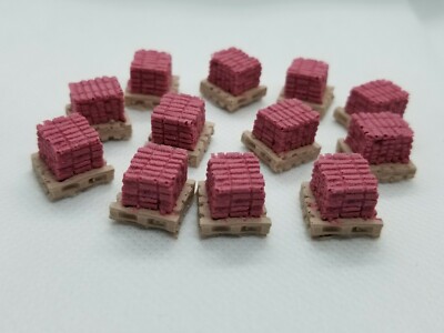 HO Scale Pallet load of bricks - Scenery Accessories | eBay