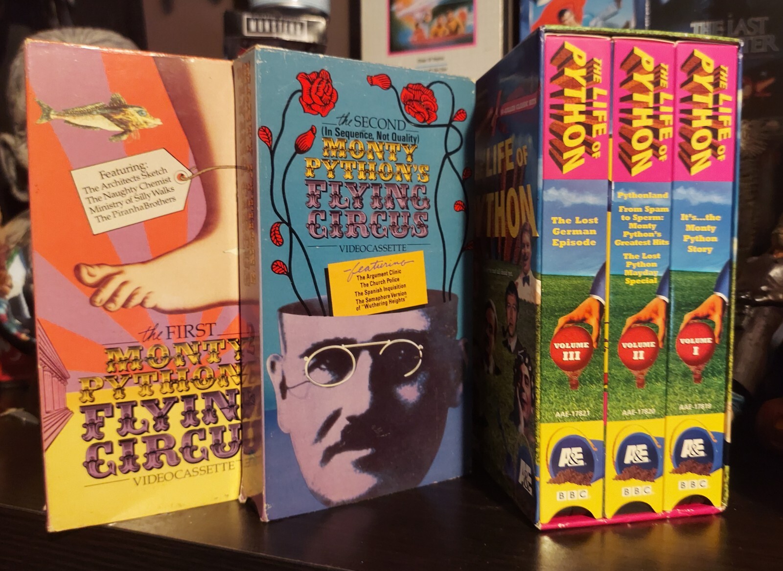 Monty Python VHS lot Flying Circus 1 & 2 Life Of Python box set BBC | eBay