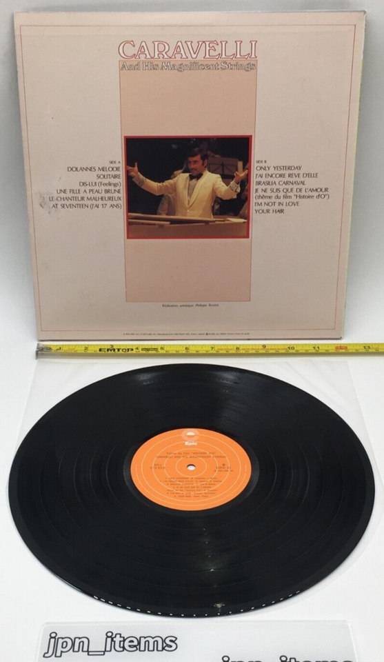 Caravelli Dolannes Melodie LP Vinyl Record 1975 France From Japan | eBay
