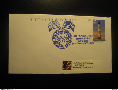 Port Chester 2003 Flag Cervo Cerf Game Hunting Animals Chasse Cancel ...