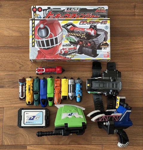 Ressha Sentai ToQger Goods lot set 13 Transformation Bracelet ToQ ...