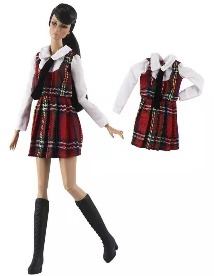 1/6 BJD Doll Clothes for 11.5" Doll Dress Outfits Top Skirt Gown Accessories | eBay