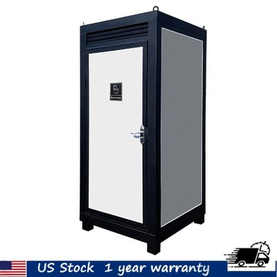 Unisex Single Portable Restroom Mobile Toilet Portable Toilet w/ Sink ...