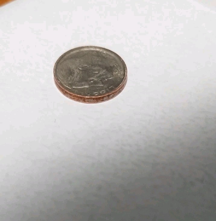 2022 D Roosevelt Dime Error Coin Severely Raised Rim No Ridge Missing ...