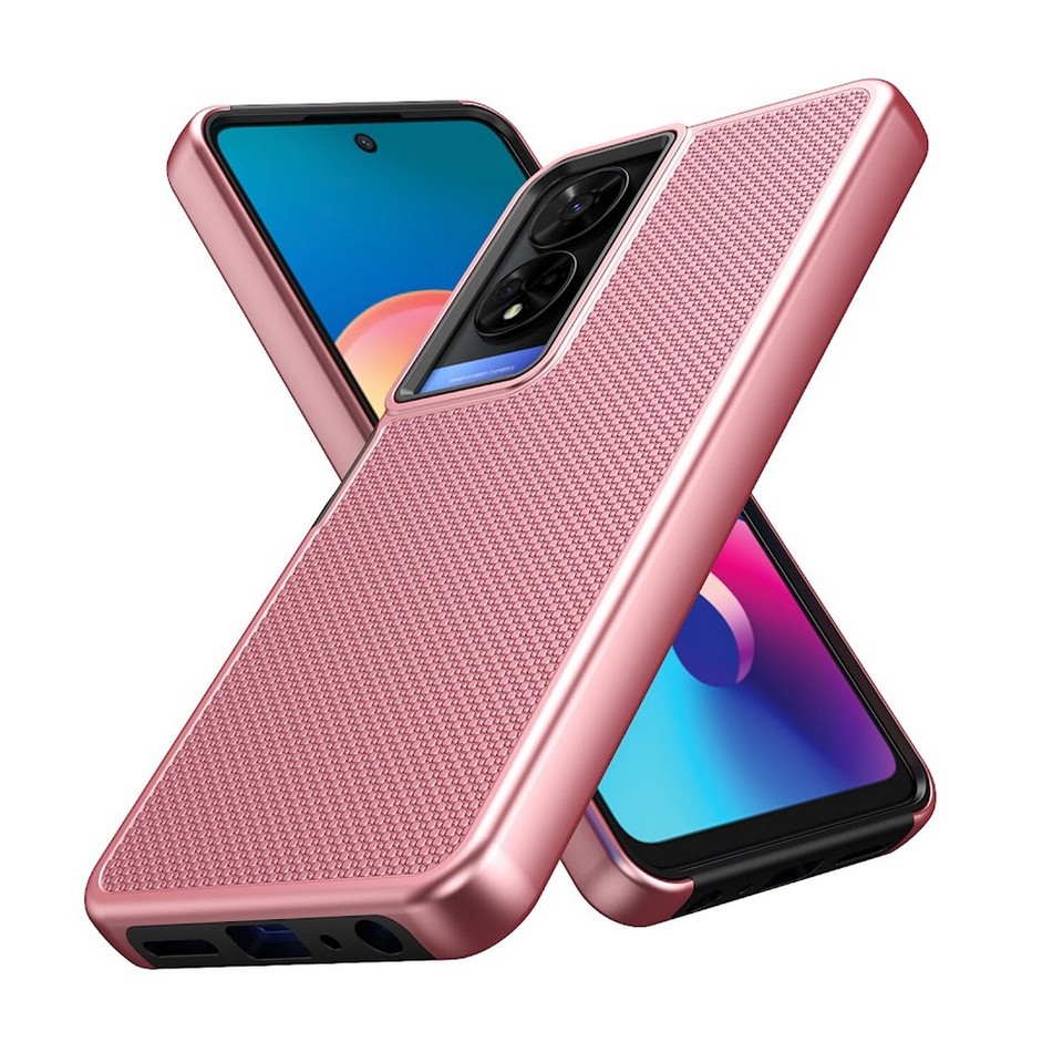 Phone Case for TCL K32 5G T513W Dual Layered Drop Protector Textured ...