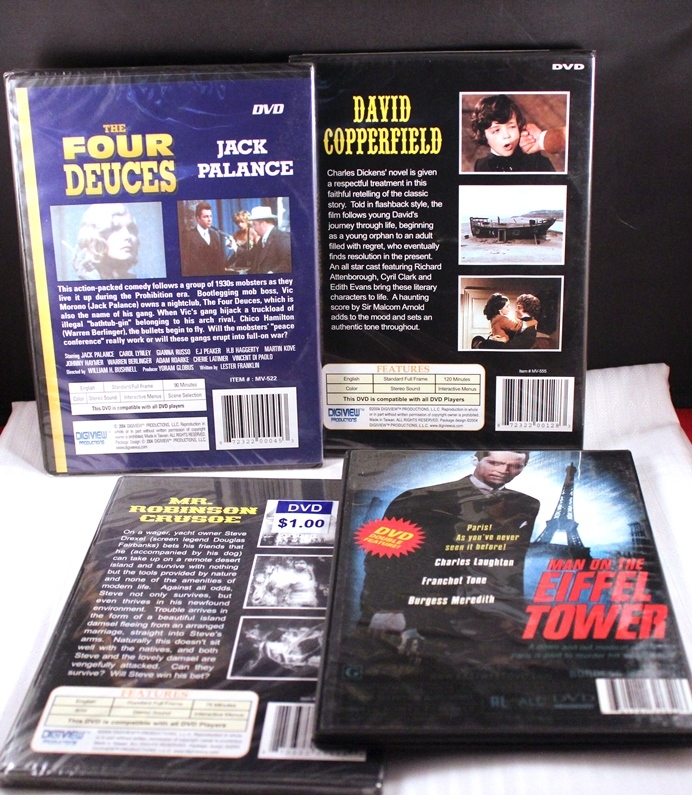 Mixed Lot of 4 Vintage "B" Movies Dvd | eBay