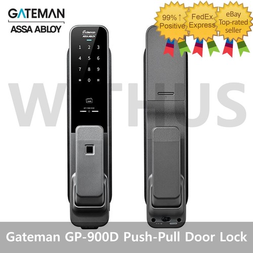 Gateman GP-900D 3Way Push-Pull Digital Door Lock with Key tag -Tracking ...