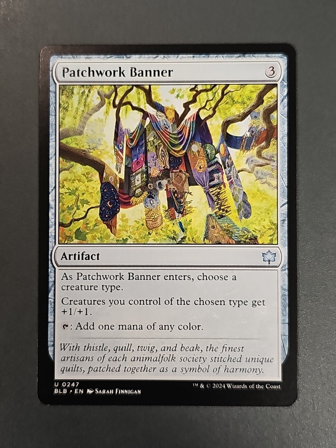 MTG Patchwork Banner Uncommon #0247 Bloomburrow NM | eBay