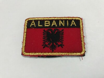 ALBANIA PATCH POLICE ARMY MILITARY BADGE SHOULDER PATCH INSIGNIA NATO ALBANIAN | eBay