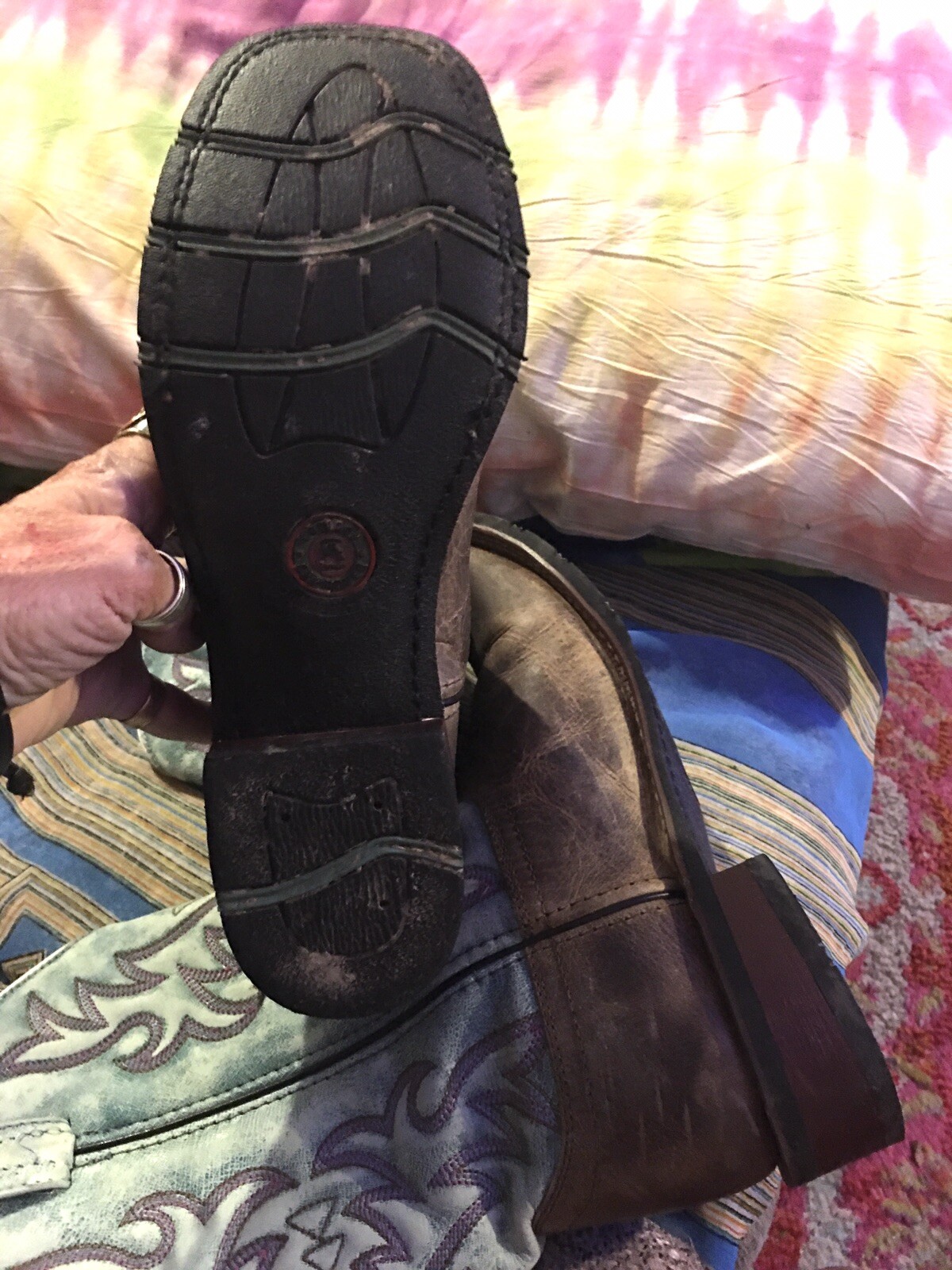 Laredo Womans Size 9 Anita Cowboy Boot - Gem