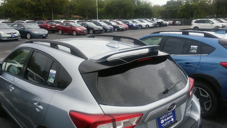 NEW UN-PAINTED CUSTOM REAR HATCH SPOILER FOR 2018-2019 SUBARU CROSSTREK ...