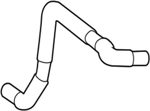 16262-37010 Toyota Hose, water inlet 1626237010, New Genuine OEM Part ...