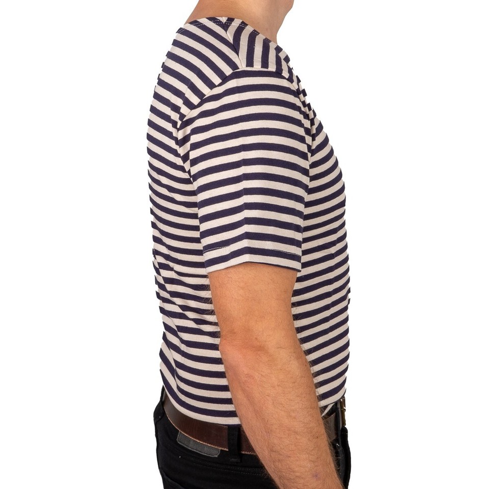 Russian Navy Telnyashka - Blue Striped T-Shirt Sailor Naval Genuine ...
