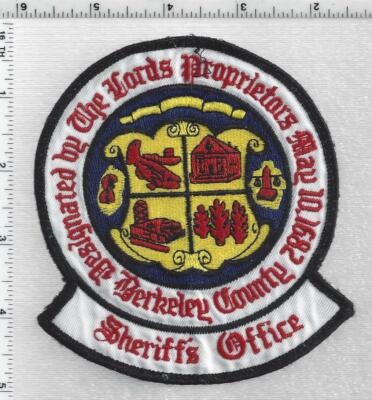 Berkeley County Sheriff's Dept (South Carolina) 2nd Issue Uniform Take ...