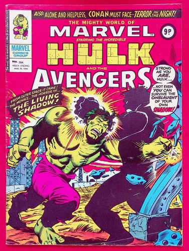 The mighty world of Marvel N° 204 : Hulk and the Avengers - August 25 ...