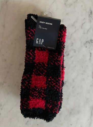 GAP Men's Cozy Socks Plaid One Size 500075950014| eBay