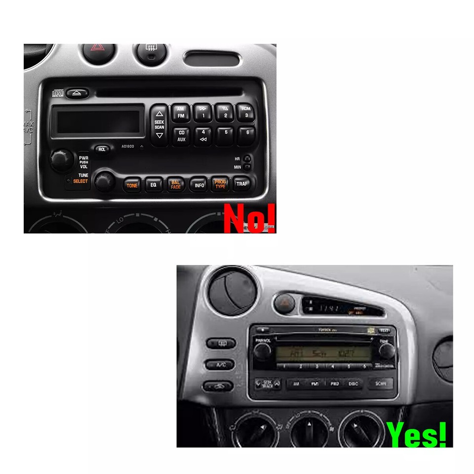 For 2003-2008 Toyota MATRIX Android 13 Navi CarPlay Car Stereo Radio ...