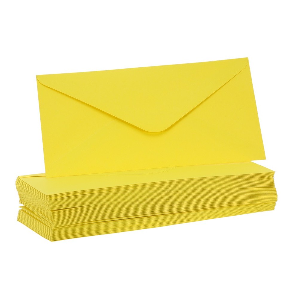 50 PCS Envelope Card Making Supplies Colored Envelopes Letter Size ...