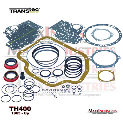 TH400 1965-98 Turbo 400 Transmission Rebuild Kit Gaskets Rings w/ Seals ...