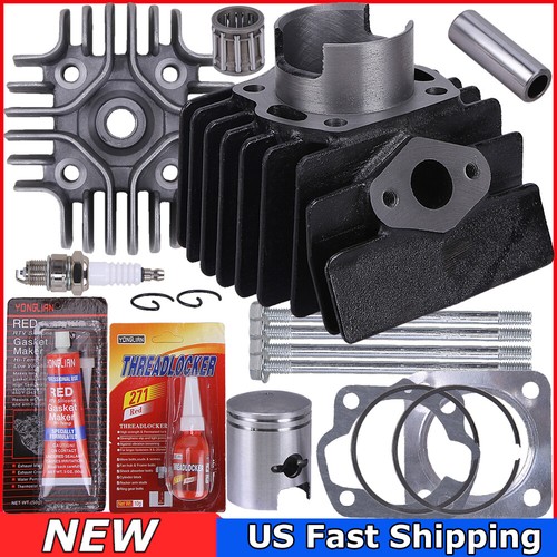 Cylinder Head Gasket Piston Top End Kit For Suzuki Quadrunner 50 LT50 ...
