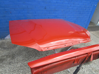 ORANGE COLOUR FG F6 BONNET XT XR8 XR6 FPV GT GTP BOSS STEEL WITH HUMP ...