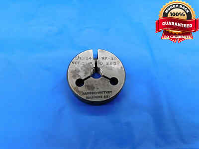 5/16 24 NF 3 THREAD RING GAGE .3125 NO GO ONLY P.D. = .2827 UNF-3 ...