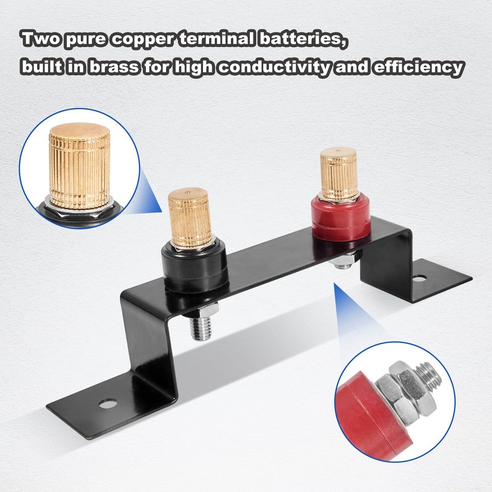 Battery Jump Post Waterproof Copper Battery Jumper Relocation Kit For ...