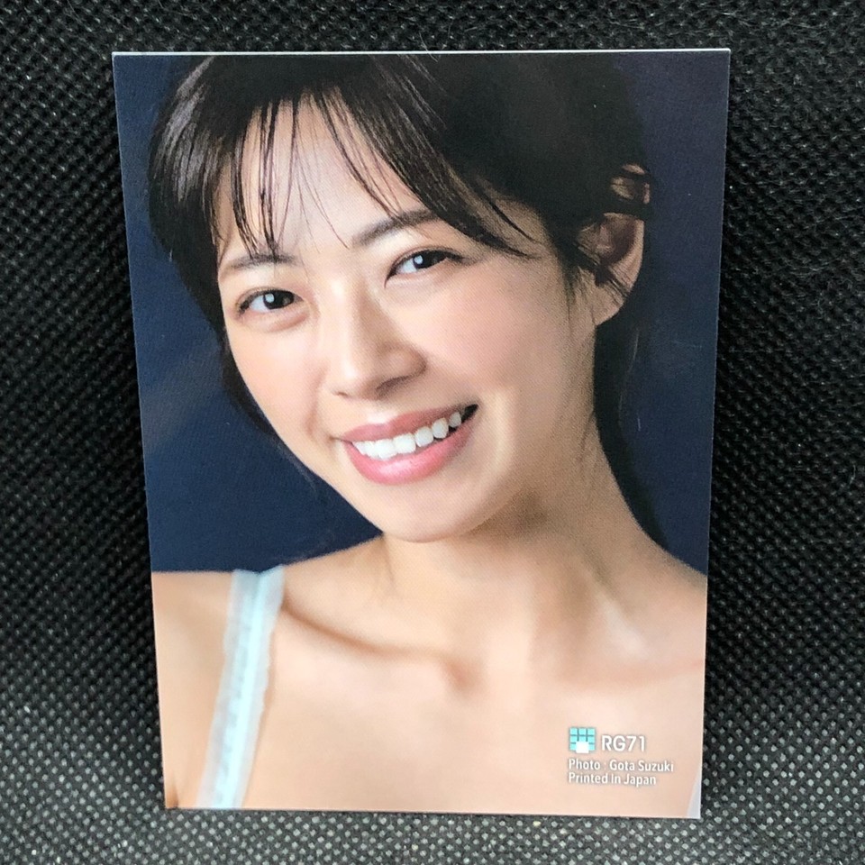 Minami Wachi First TCG Card RG71 bikini Girl model 2022 Japanese Japan ...