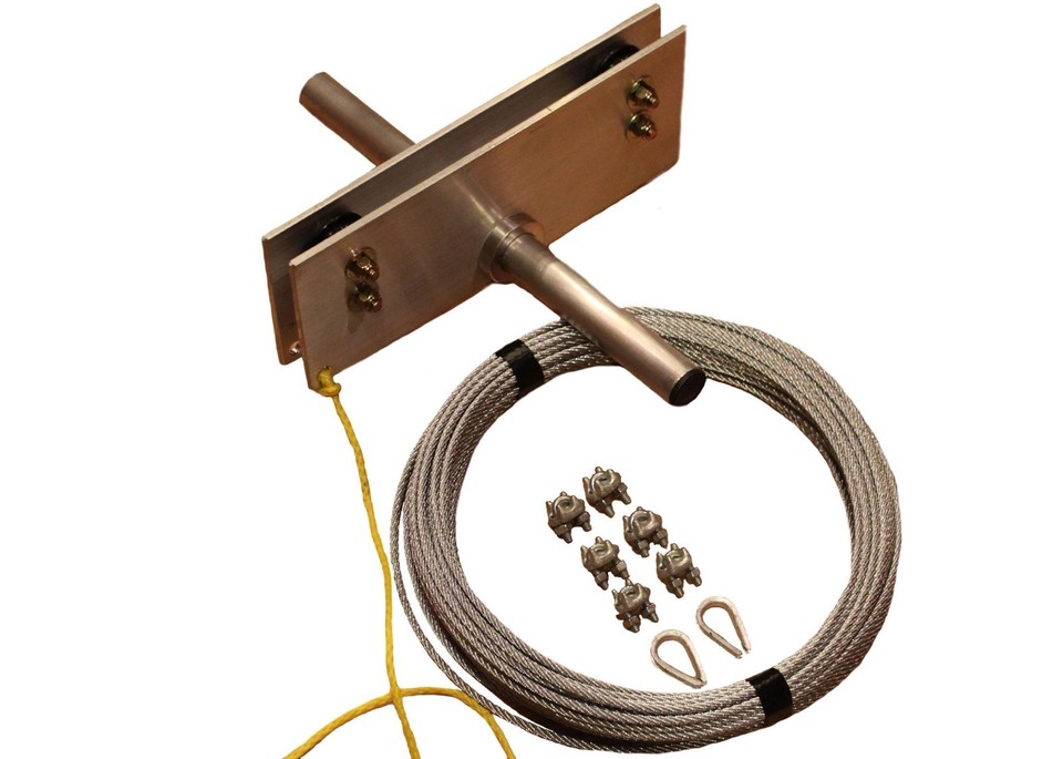 150' Zip Line Kit, Trolley, Cable Ride, High Quality Zipline, Made in ...