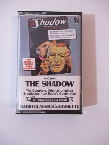 The SHADOW Radio Show Audio Cassette Tape Orson Welles Bret Morrison ...