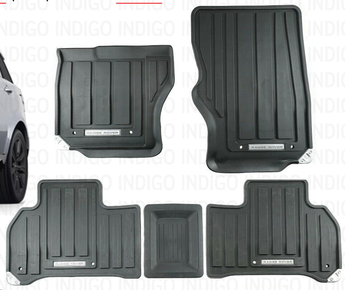 2014-2022 Range Rover Sport LHD All Weather Rubber Floor Mats Set | eBay
