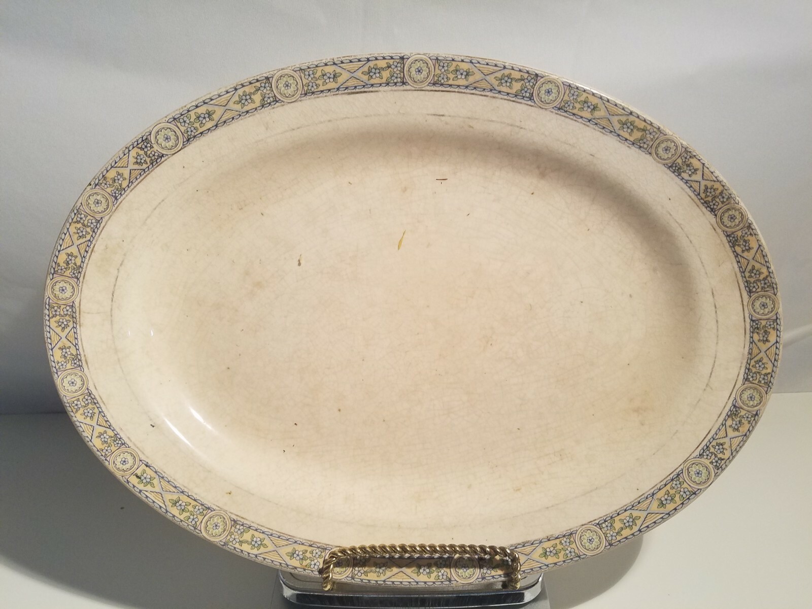 Antique OVAL PLATTER KNOWLES TAYLOR & KNOWLES - China - KT&K | eBay