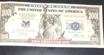 SLICK TIMES 2001 CURRENCY NOVELTY NOTE | eBay