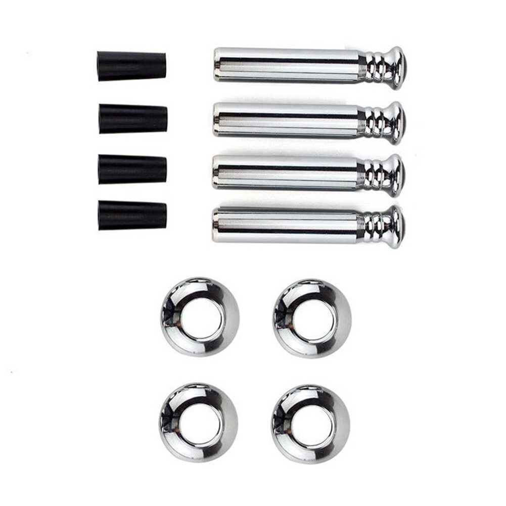 Car Door Lock Door Lock Pins 4pcs/set Black Silver Durable High Quality ...