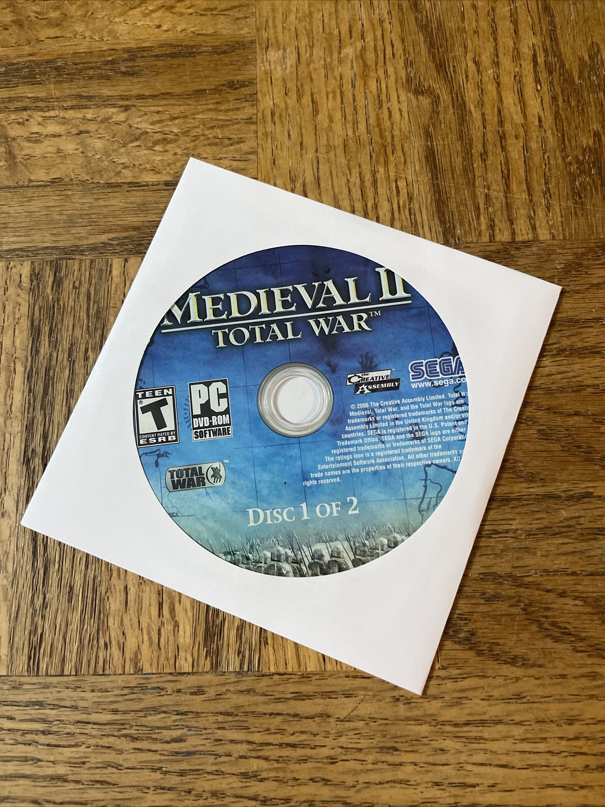 Medieval 2 Total War Disc 1 PC Game | eBay